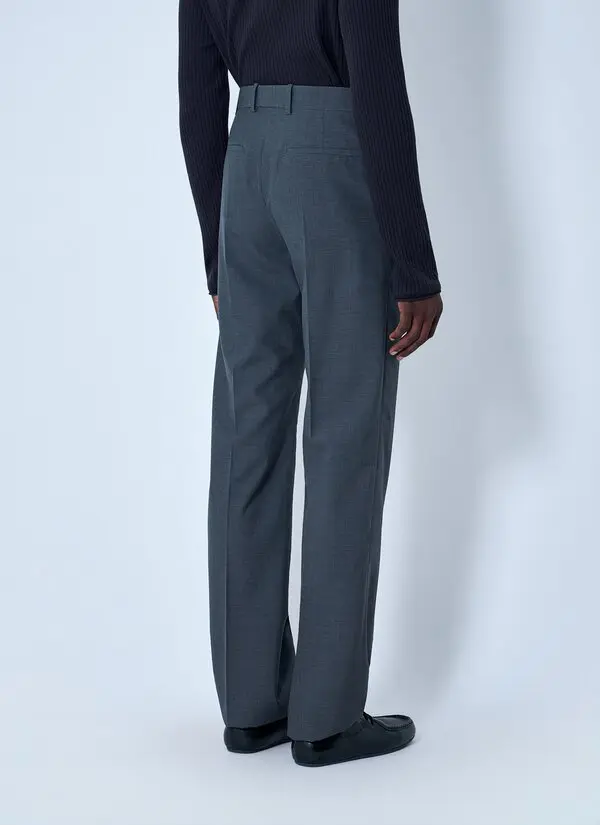 JIL SANDER Tailored Wool-blend Trousers