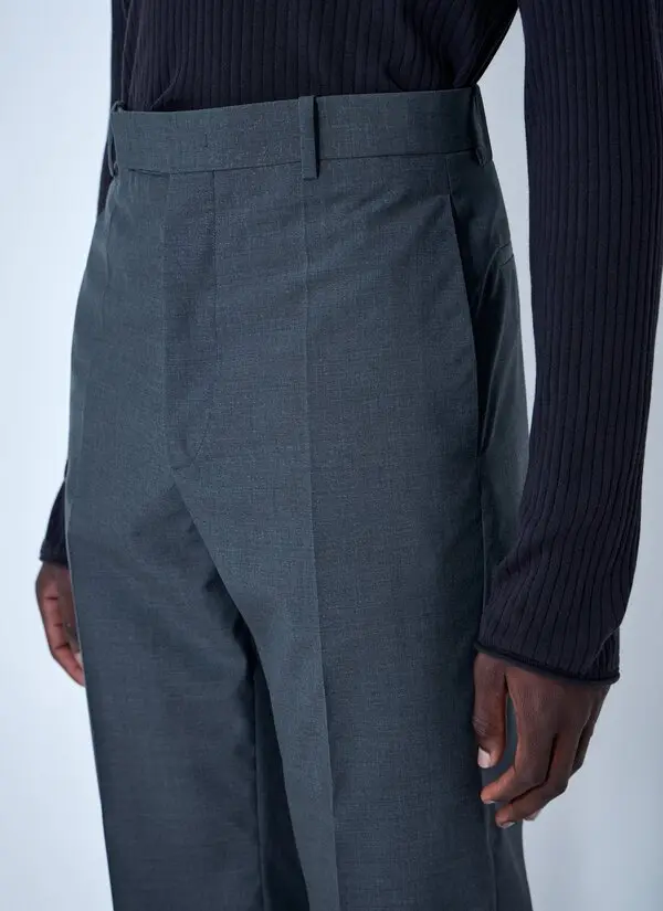 JIL SANDER Tailored Wool-blend Trousers