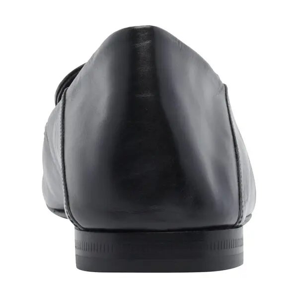 Saint Laurent Plain Leather Loafers