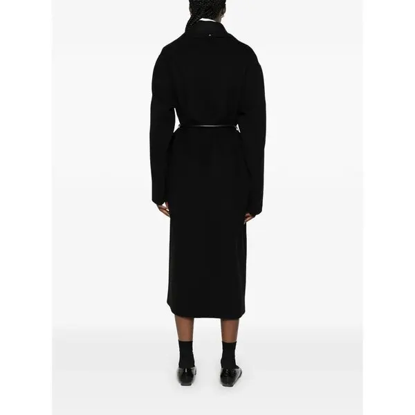 Sportmax Coats Single Breasted Coats - Black