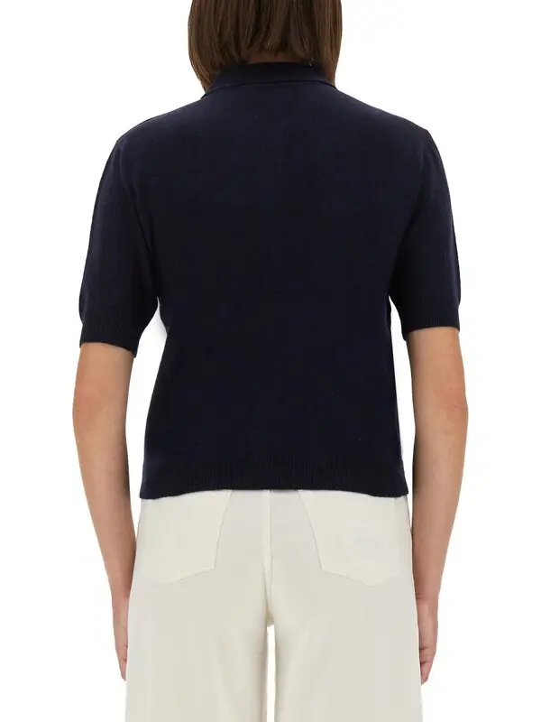 Moschino Embroidered Logo Polo Shirt