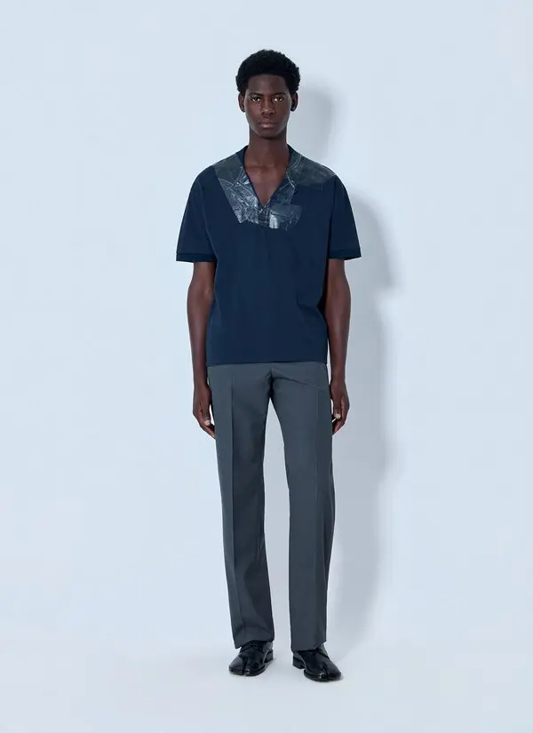 MAISON MARGIELA V-neck Panel T-shirt