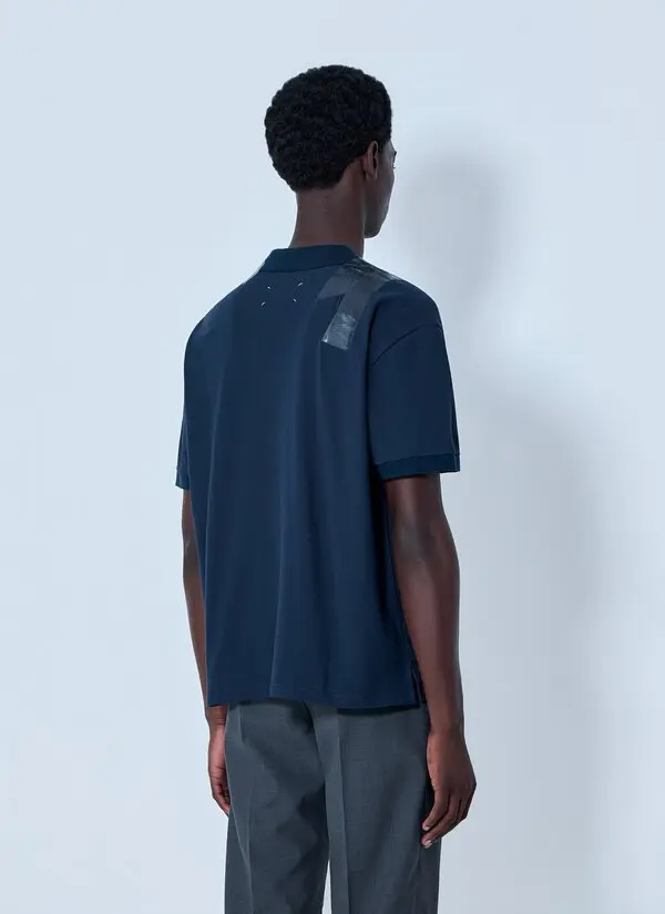 MAISON MARGIELA V-neck Panel T-shirt