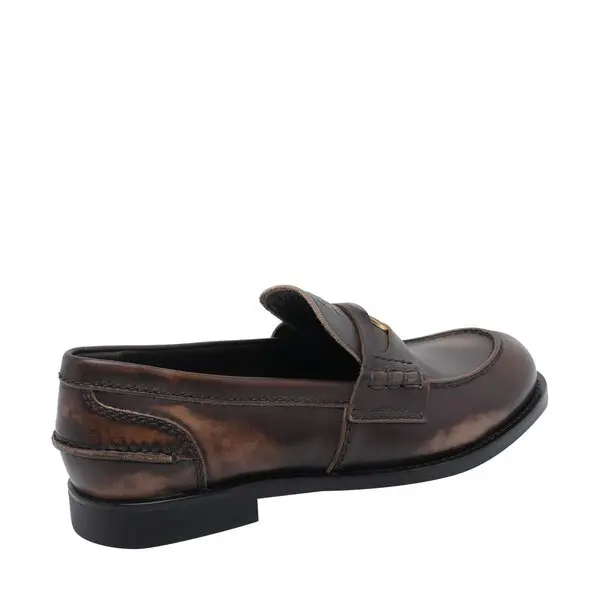 Miu Miu Penny Loafers - Brown