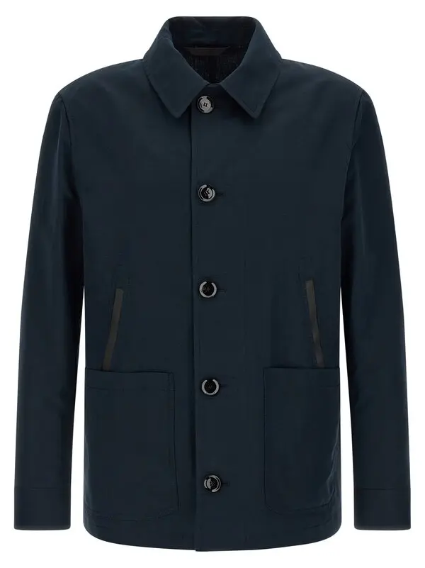 Brioni Desert' Jacket - Blue