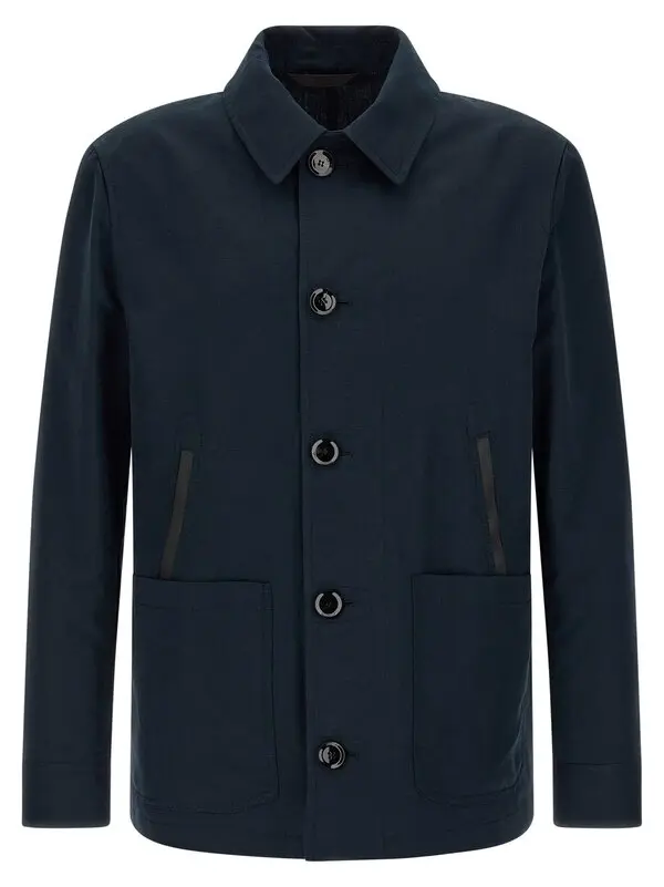 Brioni Desert' Jacket - Blue