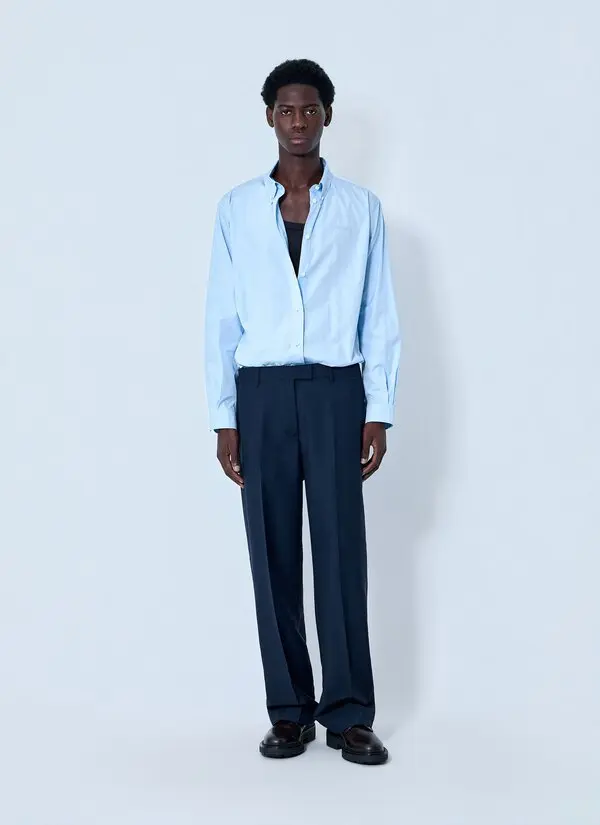 Miu Miu Cotton Poplin Button-down Shirt