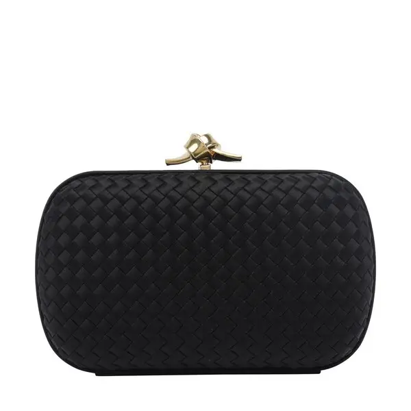 Bottega Veneta Fabric Knot Clutch