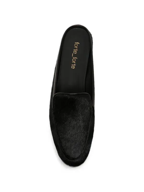 FORTE_FORTE Ponyskin Loafers