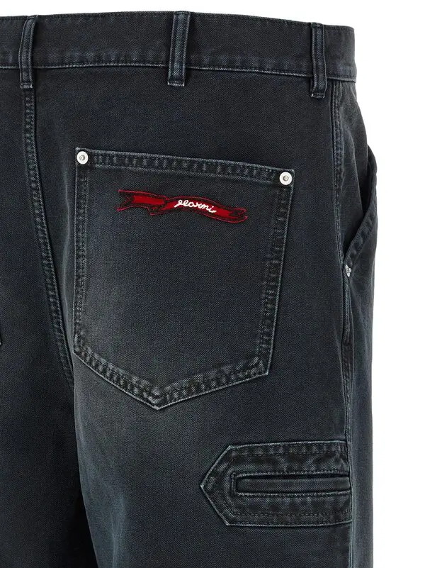 Marni Cargo Jeans - Black