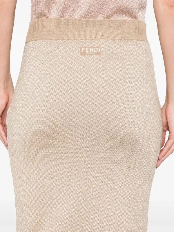 Fendi Micro Ff` Skirt