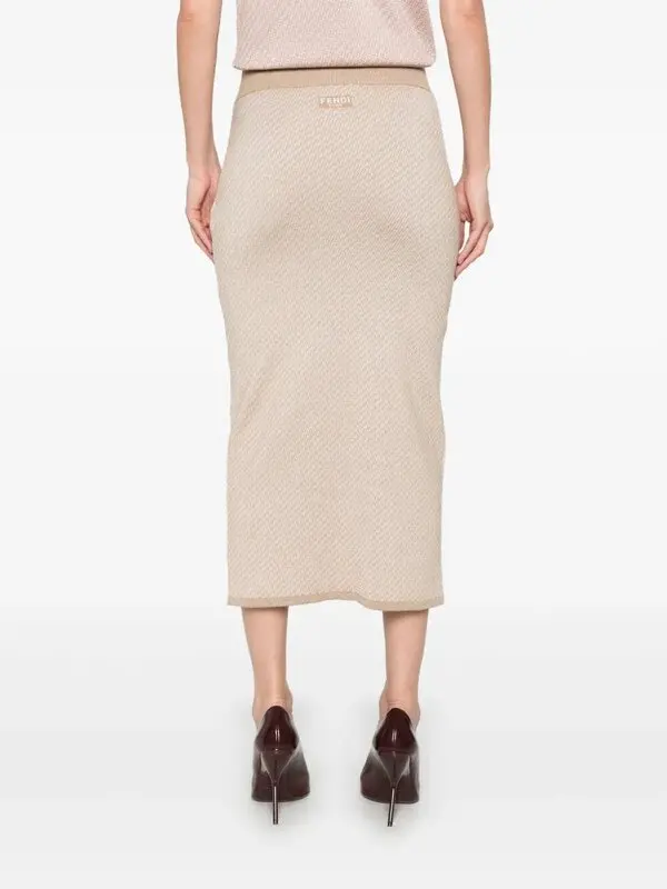 Fendi Micro Ff` Skirt