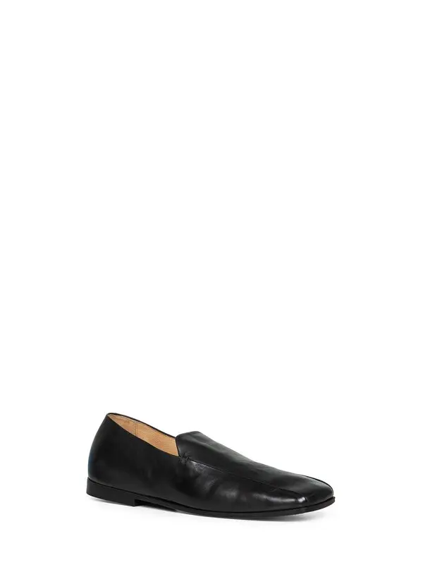Marsèll Black Smooth Leather Loafers