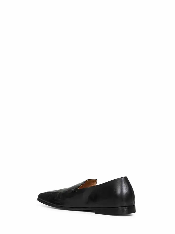Marsèll Black Smooth Leather Loafers