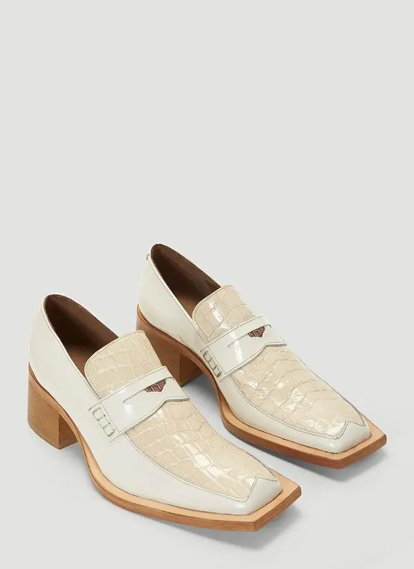Martine Rose Bagleys Heeled Loafers