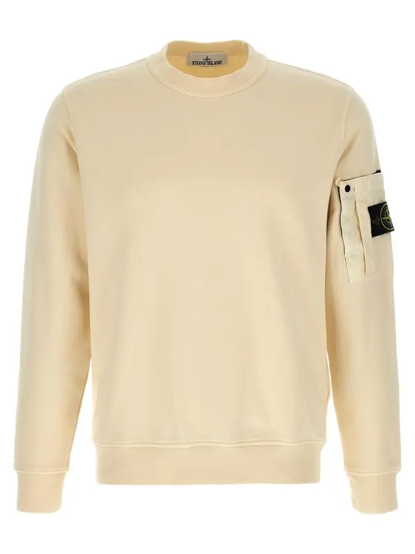 Stone Island 6100019' Sweatshirt - Cream