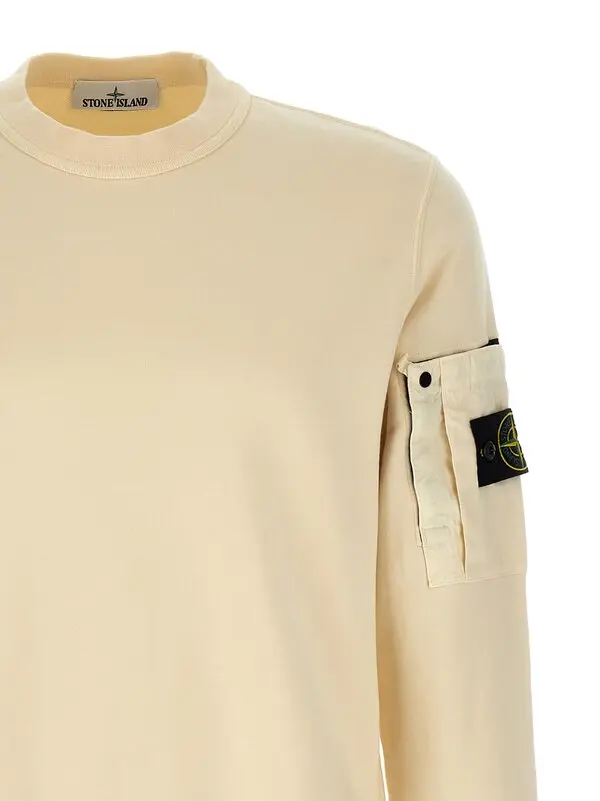 Stone Island 6100019' Sweatshirt - Cream