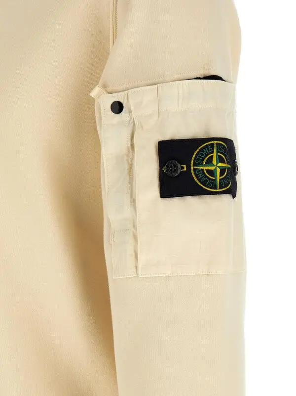 Stone Island 6100019' Sweatshirt - Cream