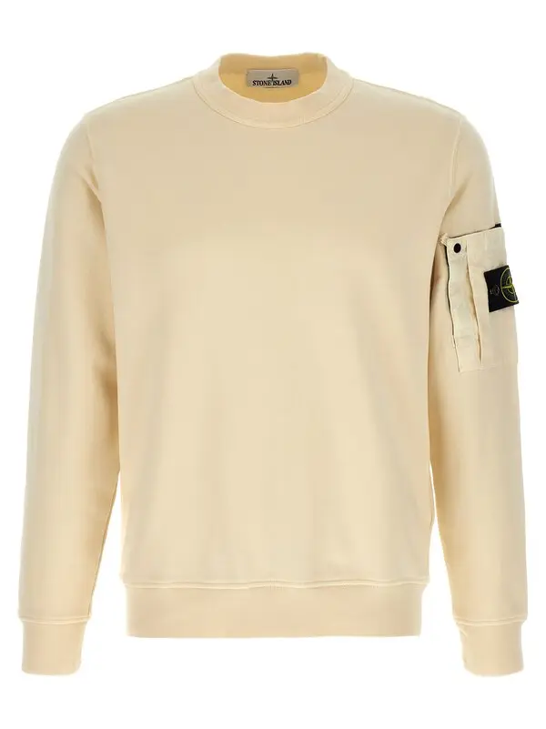 Stone Island 6100019 Sweatshirt - Cream