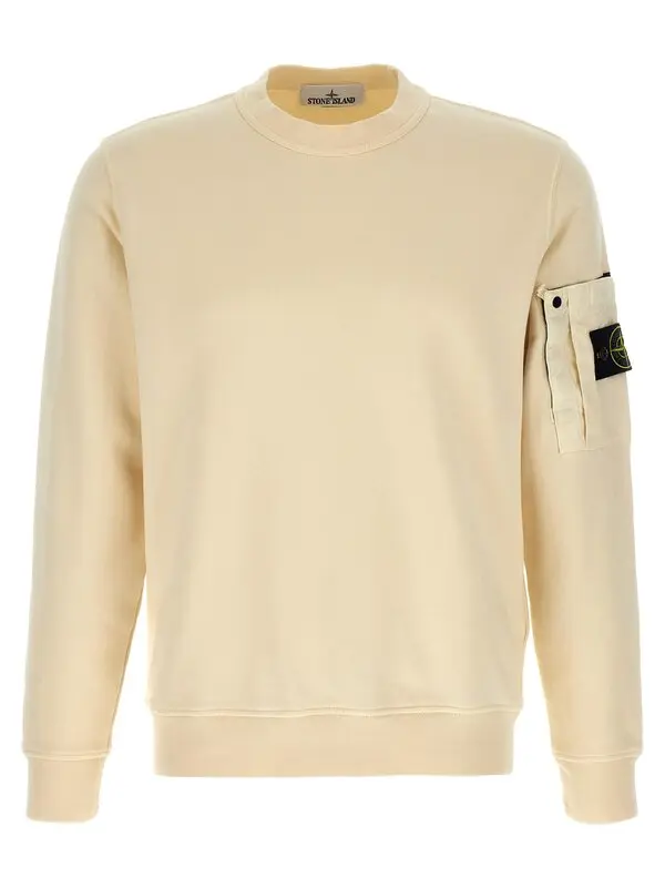 Stone Island 6100019 Sweatshirt - Cream
