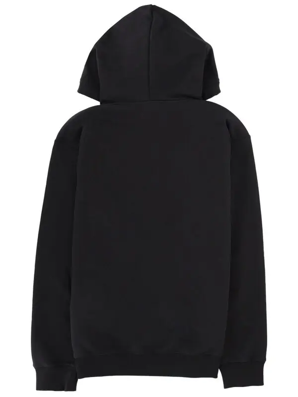 Gucci Logo Print Cotton Hoodie