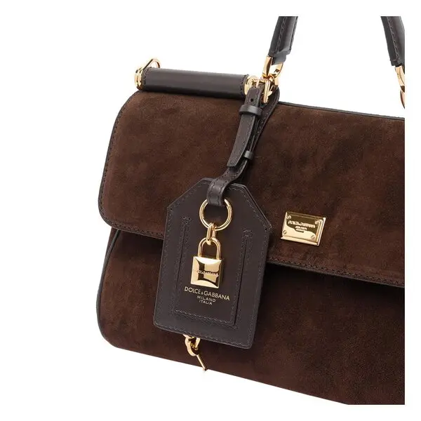 Dolce & Gabbana Suede Handbag