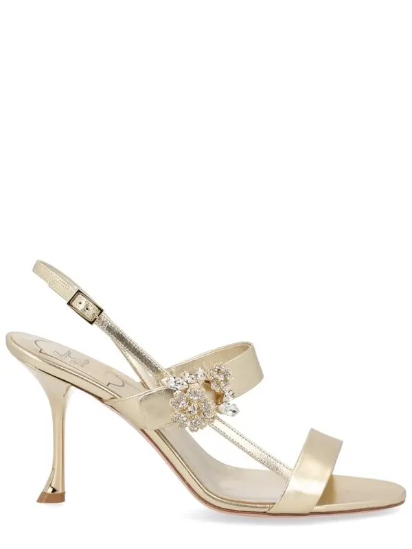 ROGER VIVIER Efflorescence Sandals - Gold