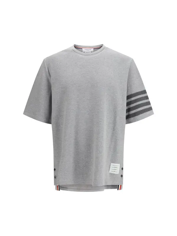 Thom Browne Textured Cotton Piqué T-shirt