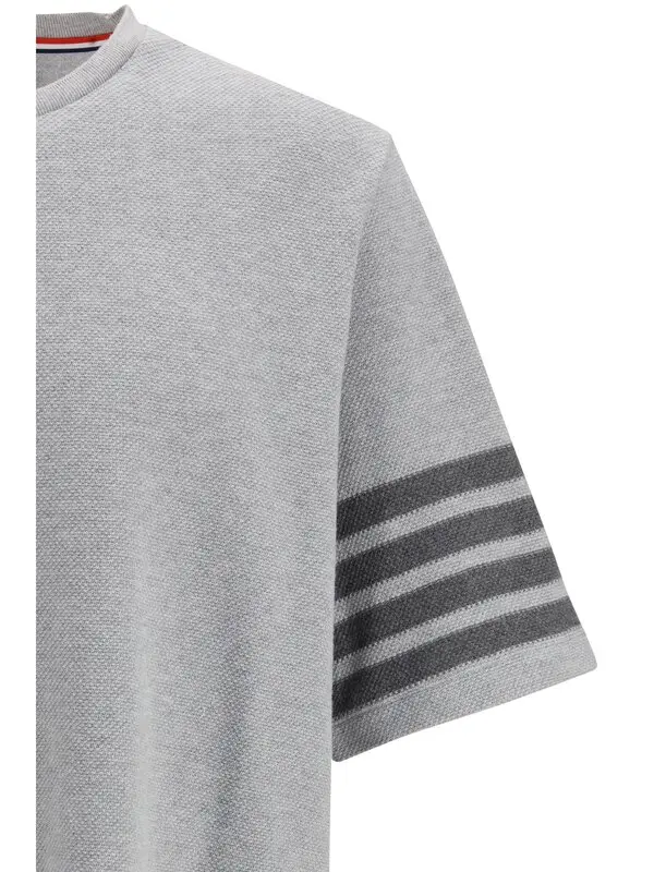 Thom Browne Textured Cotton Piqué T-shirt