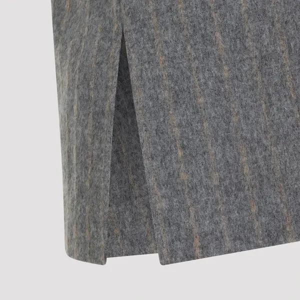 Carven Sleeveless Shift Top - Gray