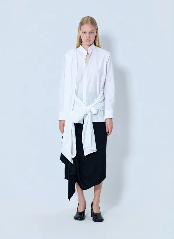 Yohji Yamamoto Draped Blouse