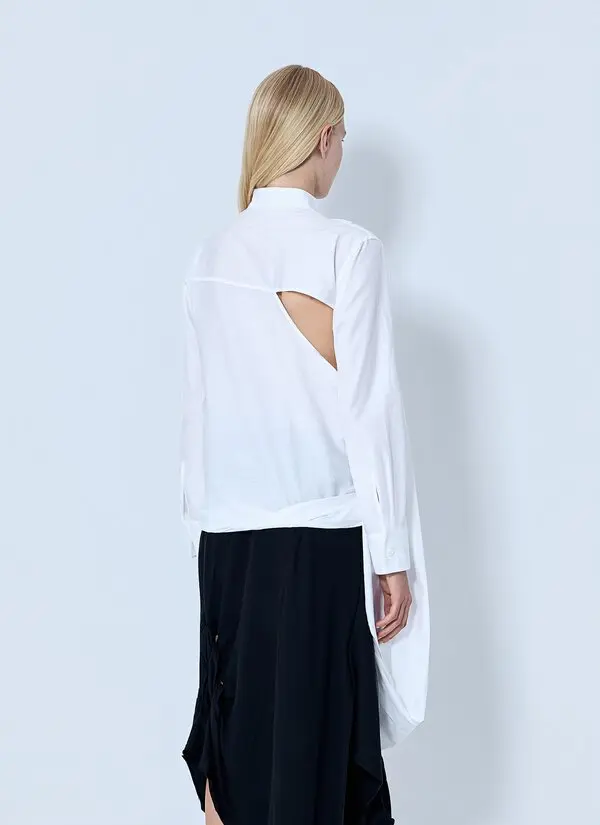 Yohji Yamamoto Draped Blouse
