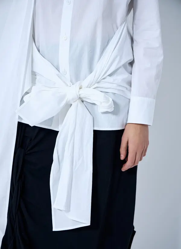 Yohji Yamamoto Draped Blouse