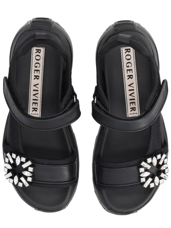 ROGER VIVIER Viv On The Run Sandals