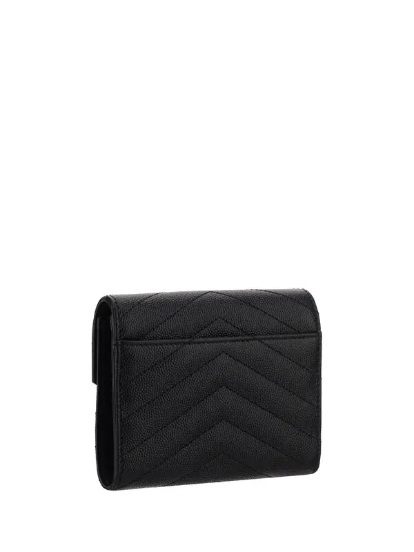 Saint Laurent Cassandre Matelassé Wallet