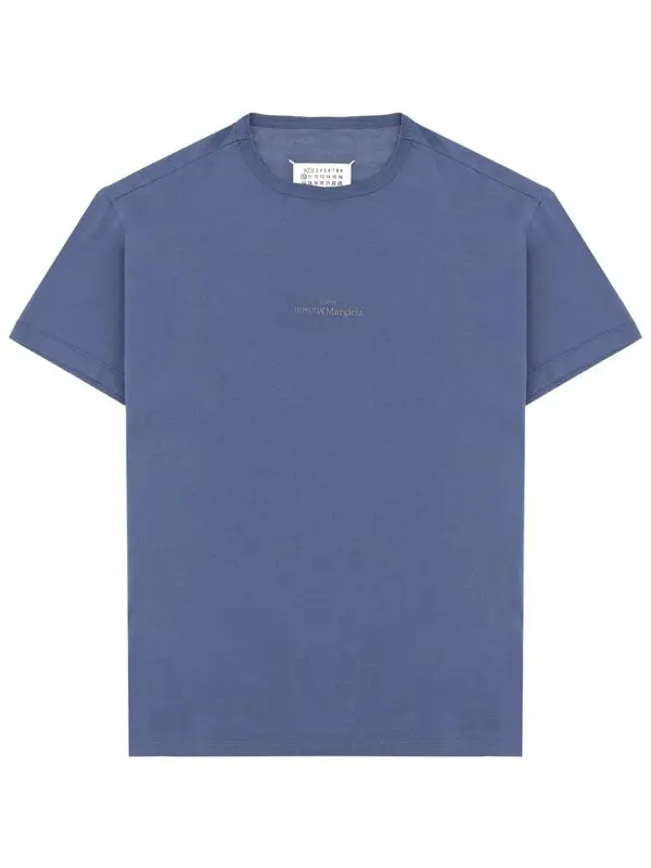 MAISON MARGIELA T-shirt In Cotone - Blue