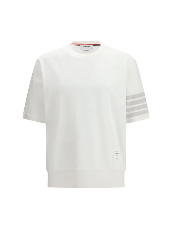 Thom Browne 4-bar Cotton Jersey T-shirt