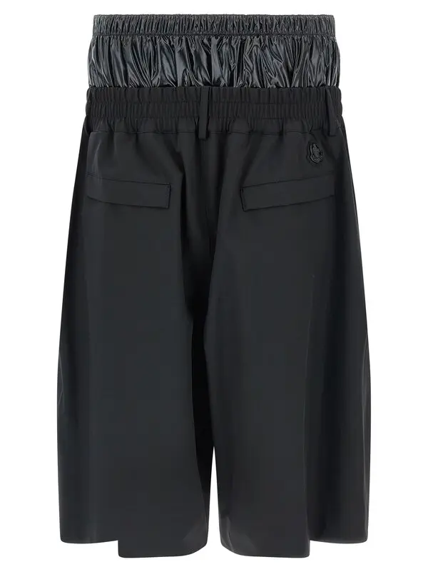 Moncler X A$ap Rocky Bermuda Shorts - Black