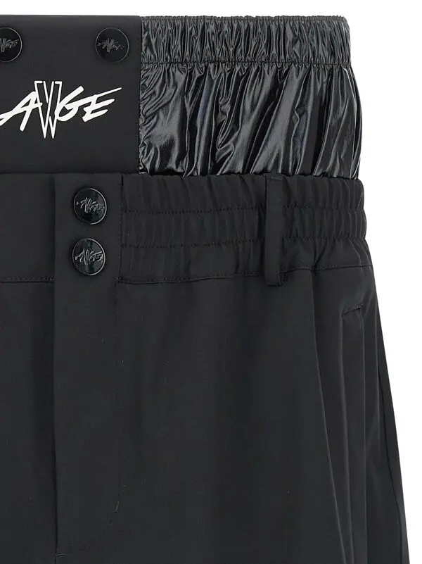 Moncler X A$ap Rocky Bermuda Shorts - Black