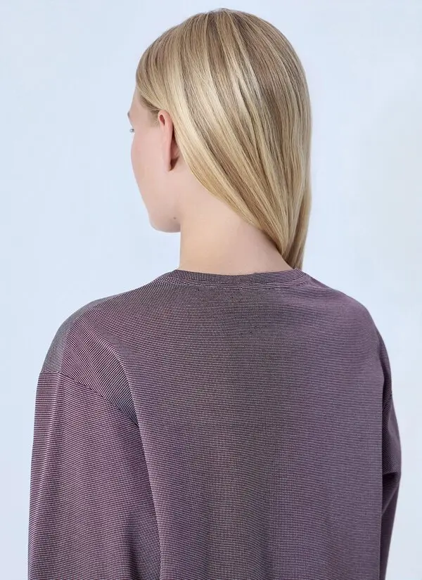 Miu Miu Jacquard Jersey T-shirt
