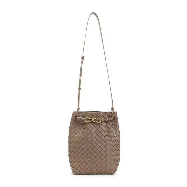 Bottega Veneta Andiamo Bucket Bag - Brown