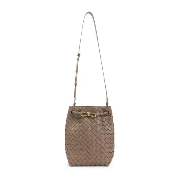 Bottega Veneta Andiamo Bucket Bag - Brown