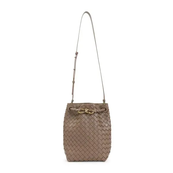 Bottega Veneta Andiamo Bucket Bag - Brown