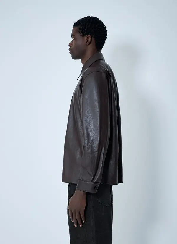 Our Legacy Leather Shirt