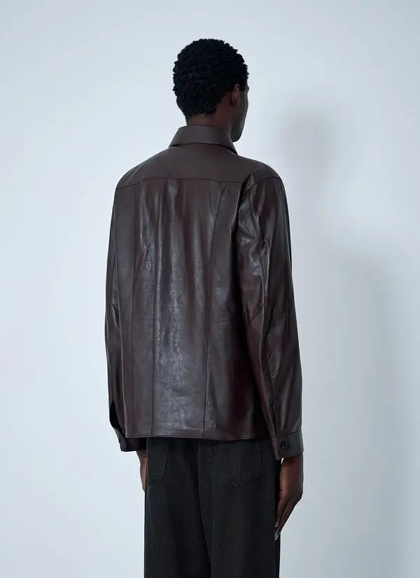 Our Legacy Leather Shirt