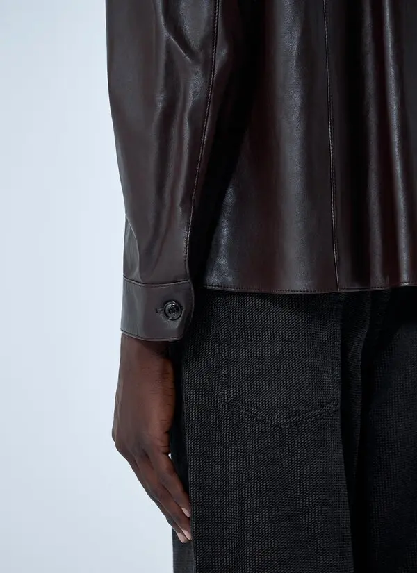 Our Legacy Leather Shirt