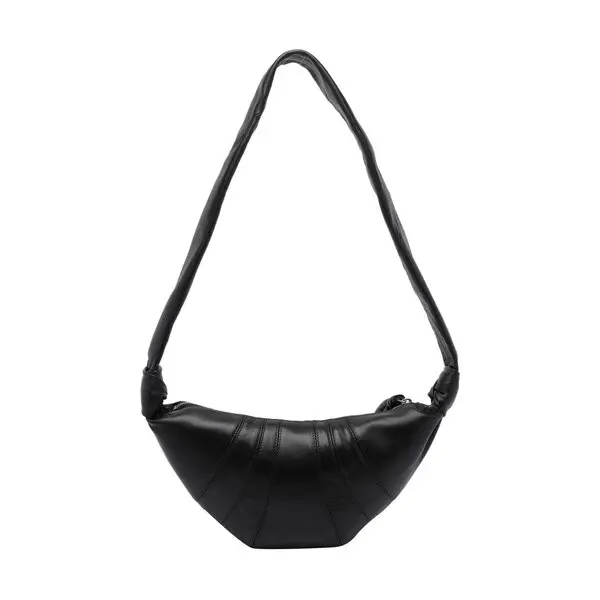 LEMAIRE Small Croissant Crossbody Bag - Brown