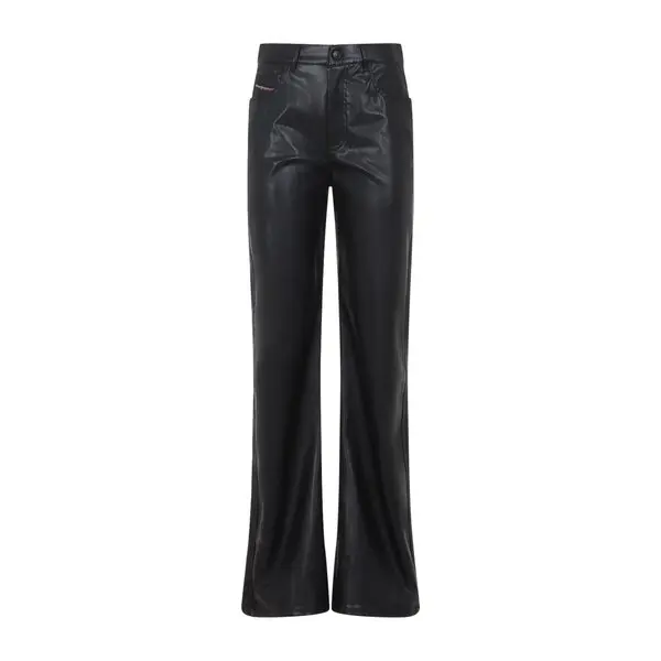 DIESEL® P-lain Eco Leather Pants - Black