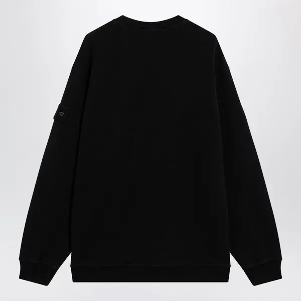 Stone Island Cotton Sweatshirt - Black