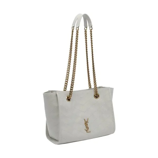 Saint Laurent Small Niki Shopping Bag - White